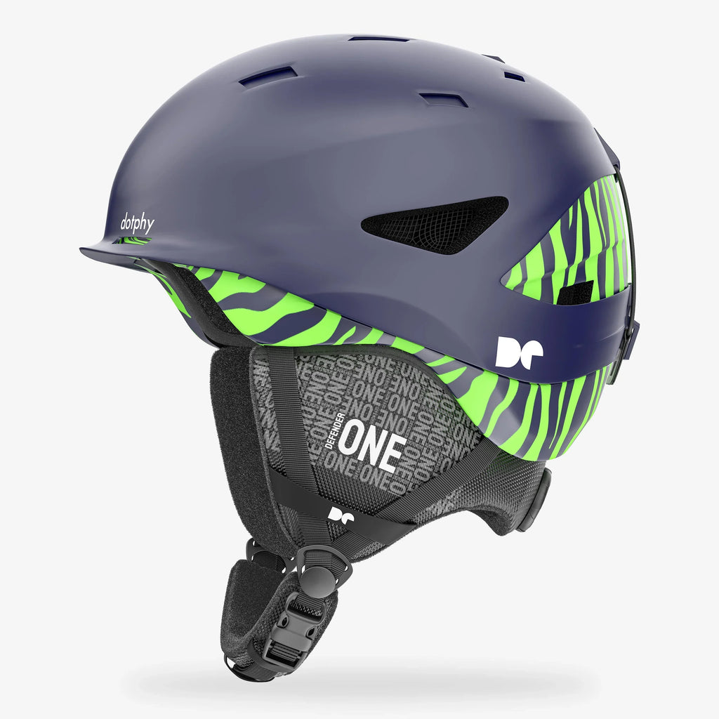 Defender One Deep Purple Ski Helmet